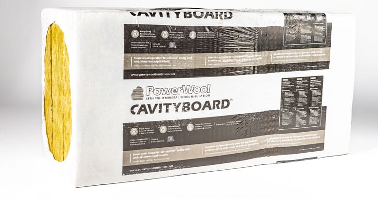 PowerWool CavityBoard | Semi-Rigid Mineral Wool Insulation